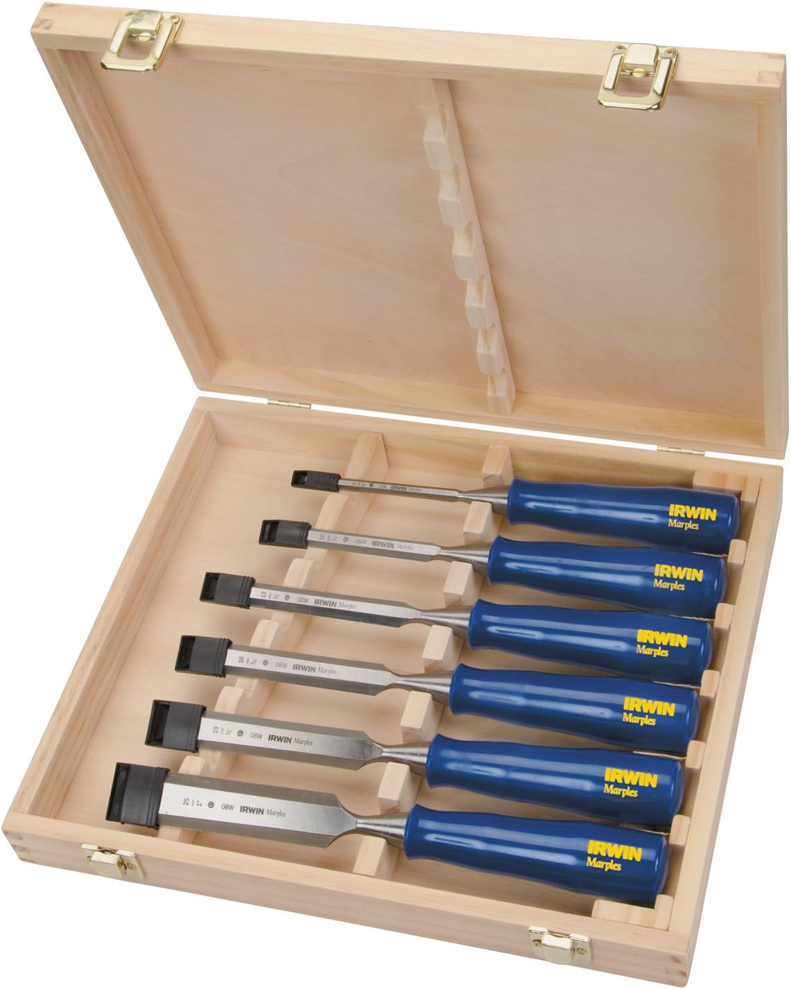IRWIN Marples Chisel Set for Woodworking, 6-Piece (M444SB6N) - Revivalcandy