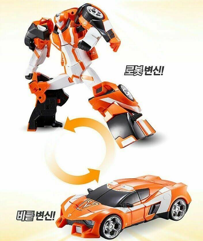 Tobot V Alpha Plus Transformer Robot Sports Car Toy Mini-Vehicle US ...