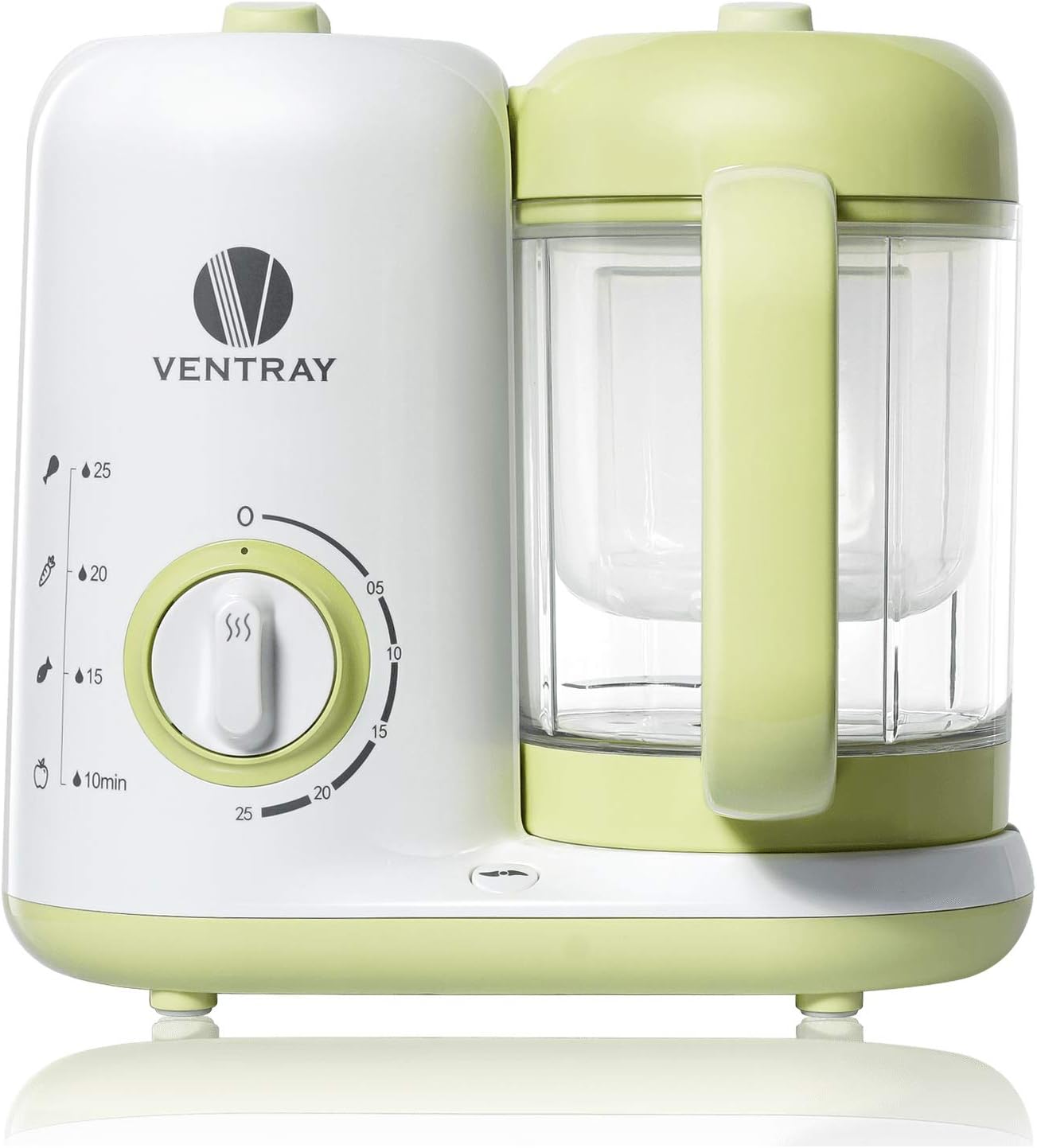 Ventray Baby Food Maker, Puree Food Processor Steamer Blender Cooker ...