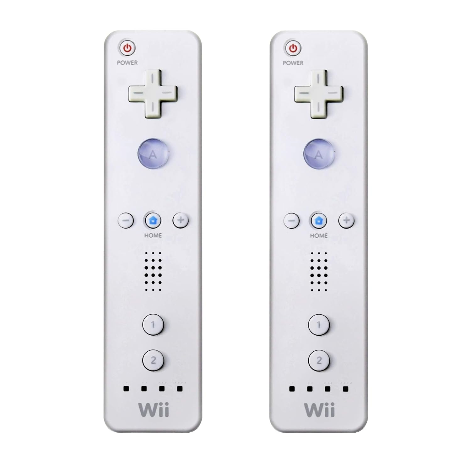 Wii Remote Controller White [2 Pack] (Renewed) - Lorphan