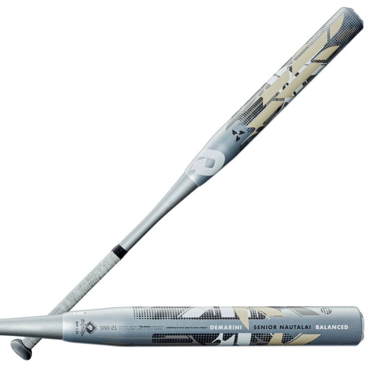 DeMarini 2021 Senior Nautalai Balanced Slowpitch Softball Bat ...