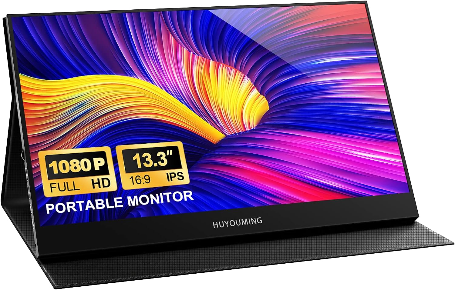 Portable Monitor - 13.3" 1080P FHD USB-C Laptop Monitor IPS HDMI Gaming ...