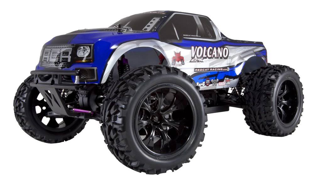 Redcat Racing Volcano EPX Electric Truck, Blue/Silver, 1/10 Scale ...