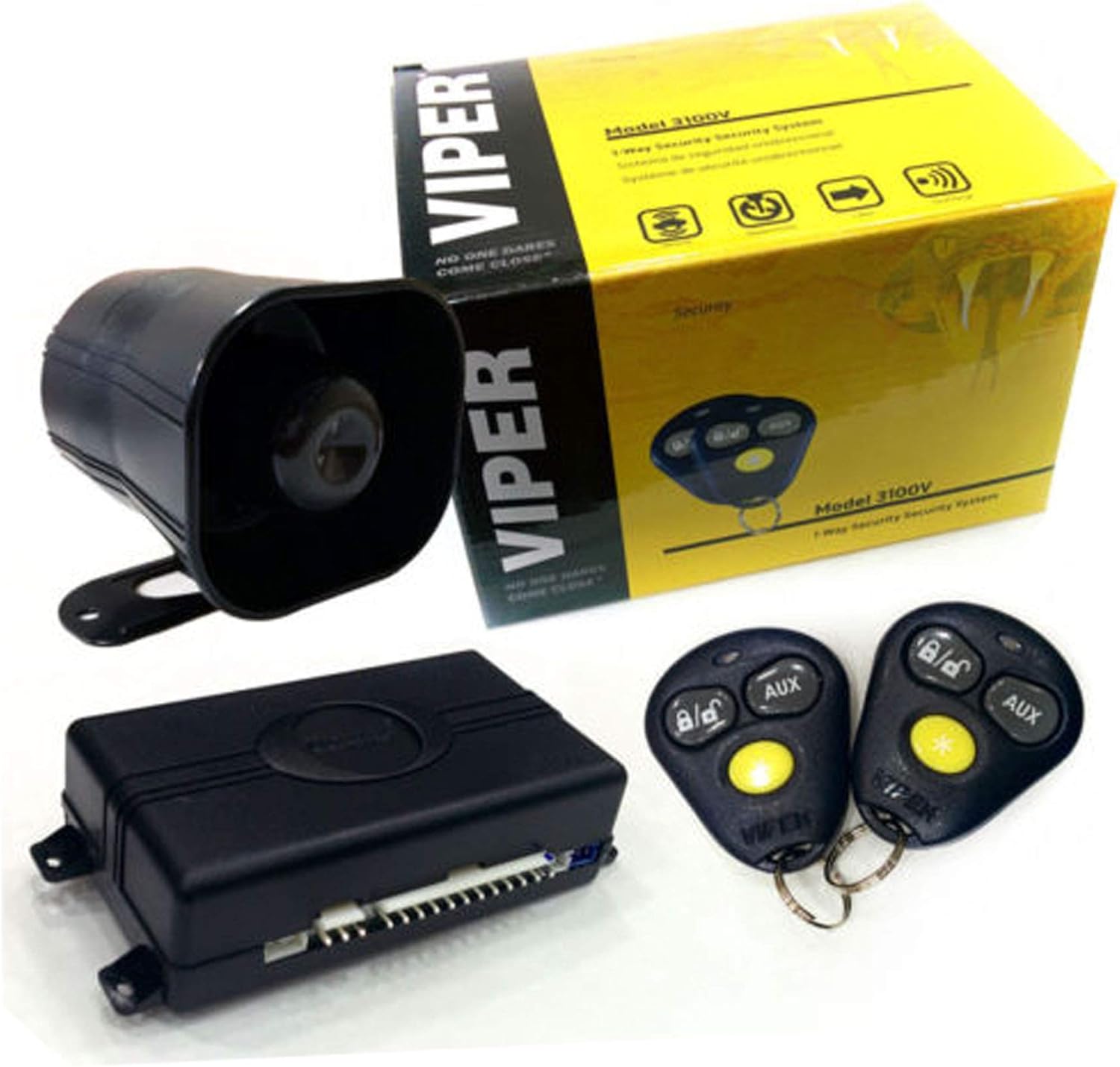 Viper 3100V 1-Way Security System - Revivalcandy