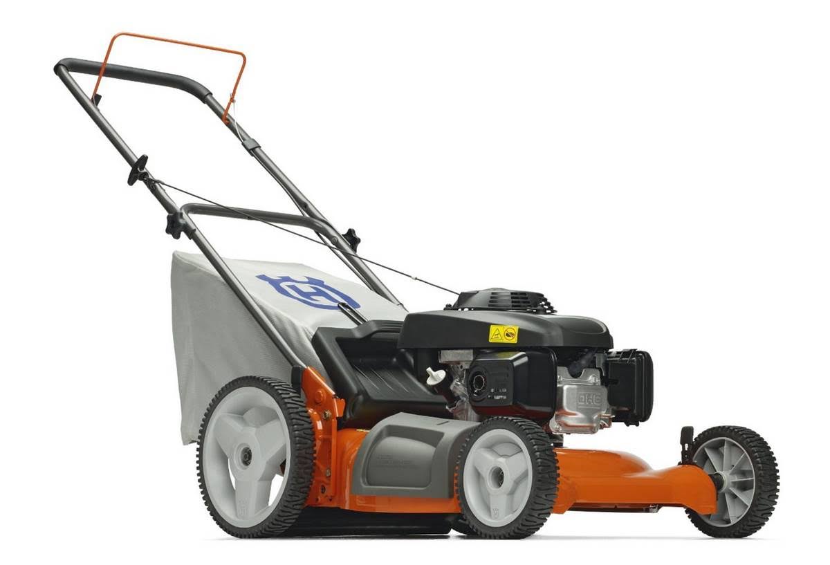Life & Home Husqvarna 7021P 21x22 3-In-1 High-Wheel Push Gas Lawn Mower ...