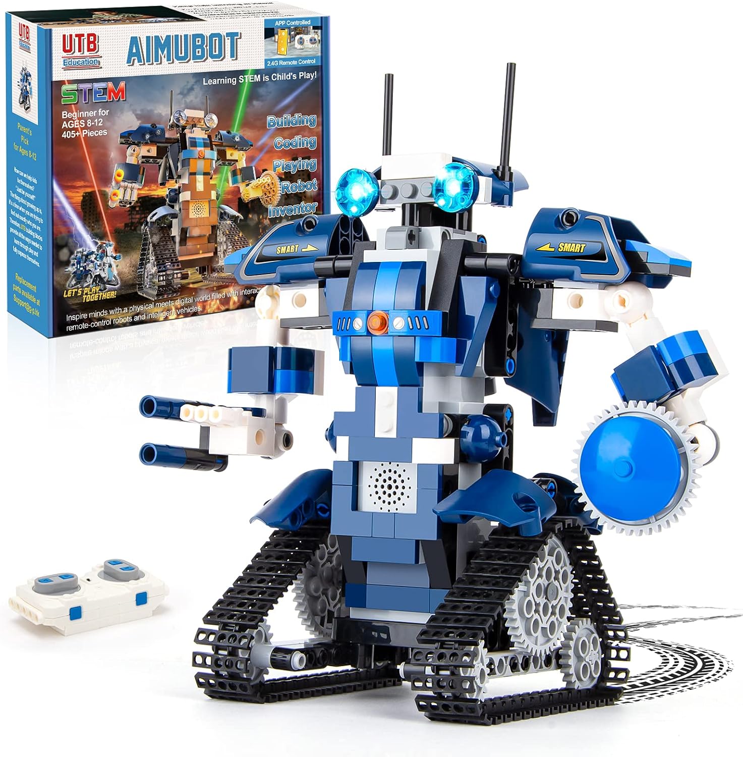 Educiro Wallbot Robot Building Kits for Kids Ages 8-12,Toys Gifts for 8 ...