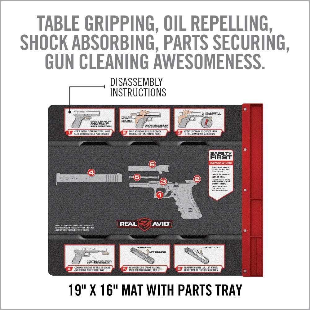 Real Avid Pro Pack for Glock: Gun Cleaning and Maintenance Set for ...