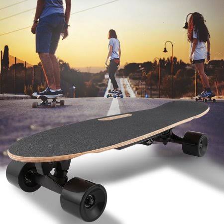 Hascon Electric Wireless Fish-Board Skateboard Transportation Electric ...