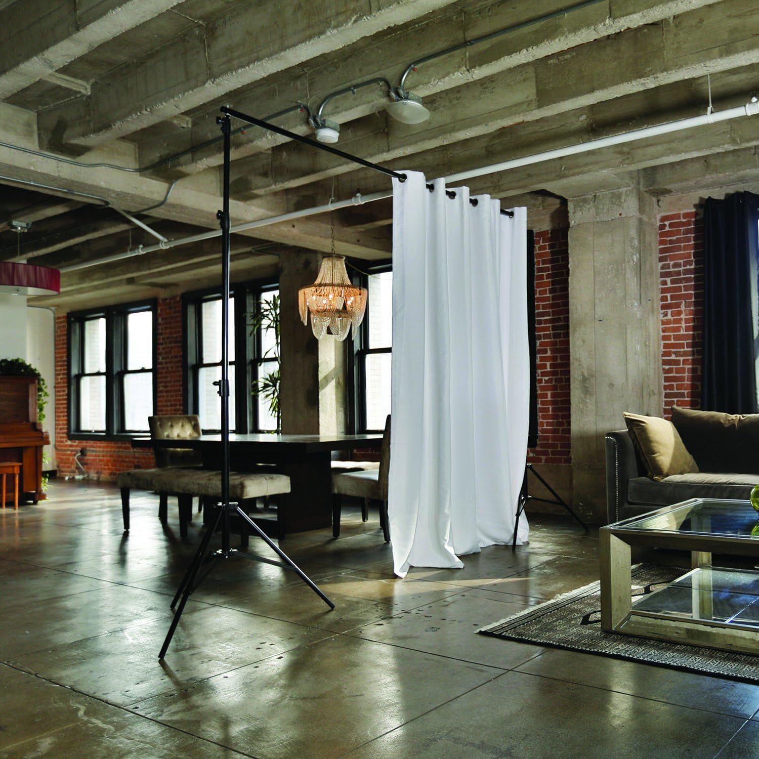 Room/Dividers/Now Freestanding Adjustable Room Divider Stand - Small ...