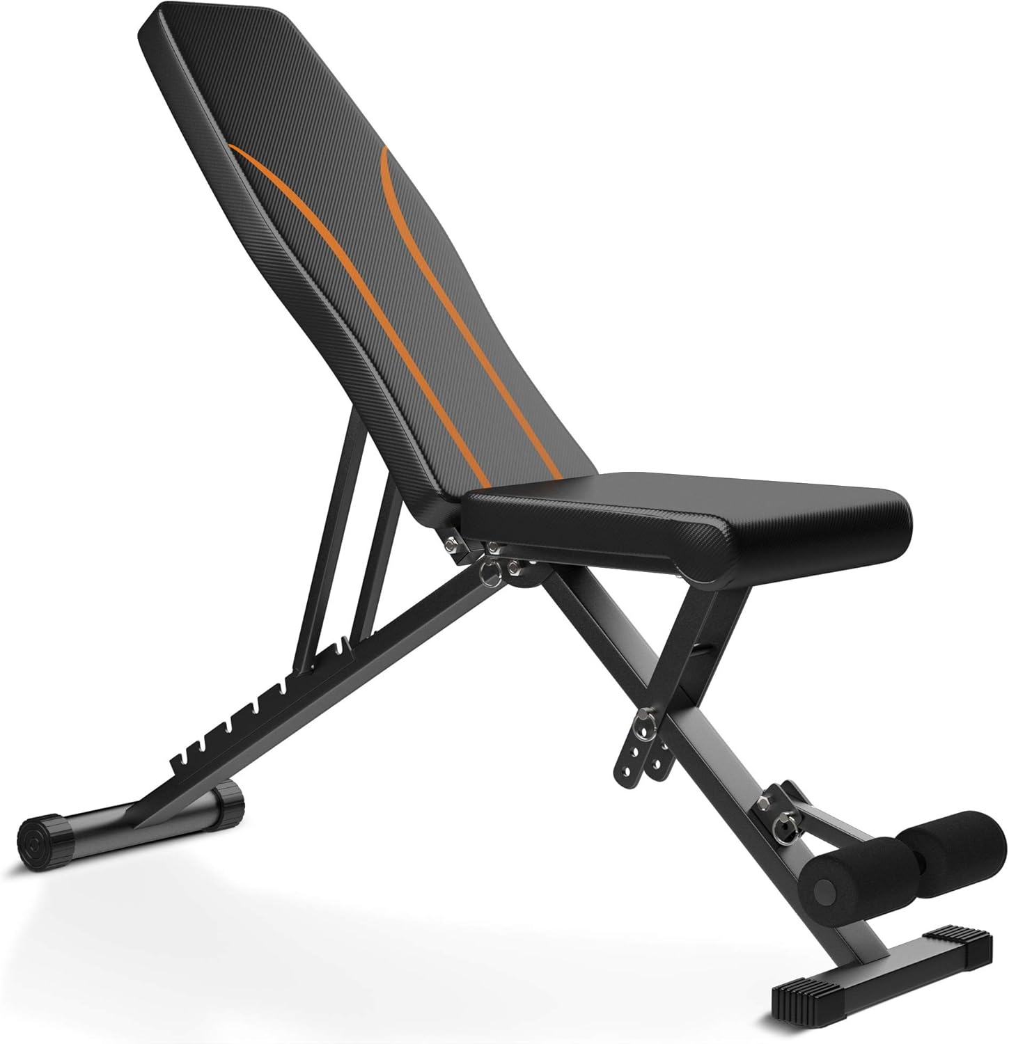 Weight Bench Adjustable Workout Bench for Full Body Workout,Foldable ...