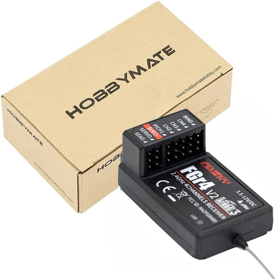 Flysky Noble NB4 Pro Receiver FGr8B 8 Channels AFHDS3 PWM/PPM/i-Bus for ...