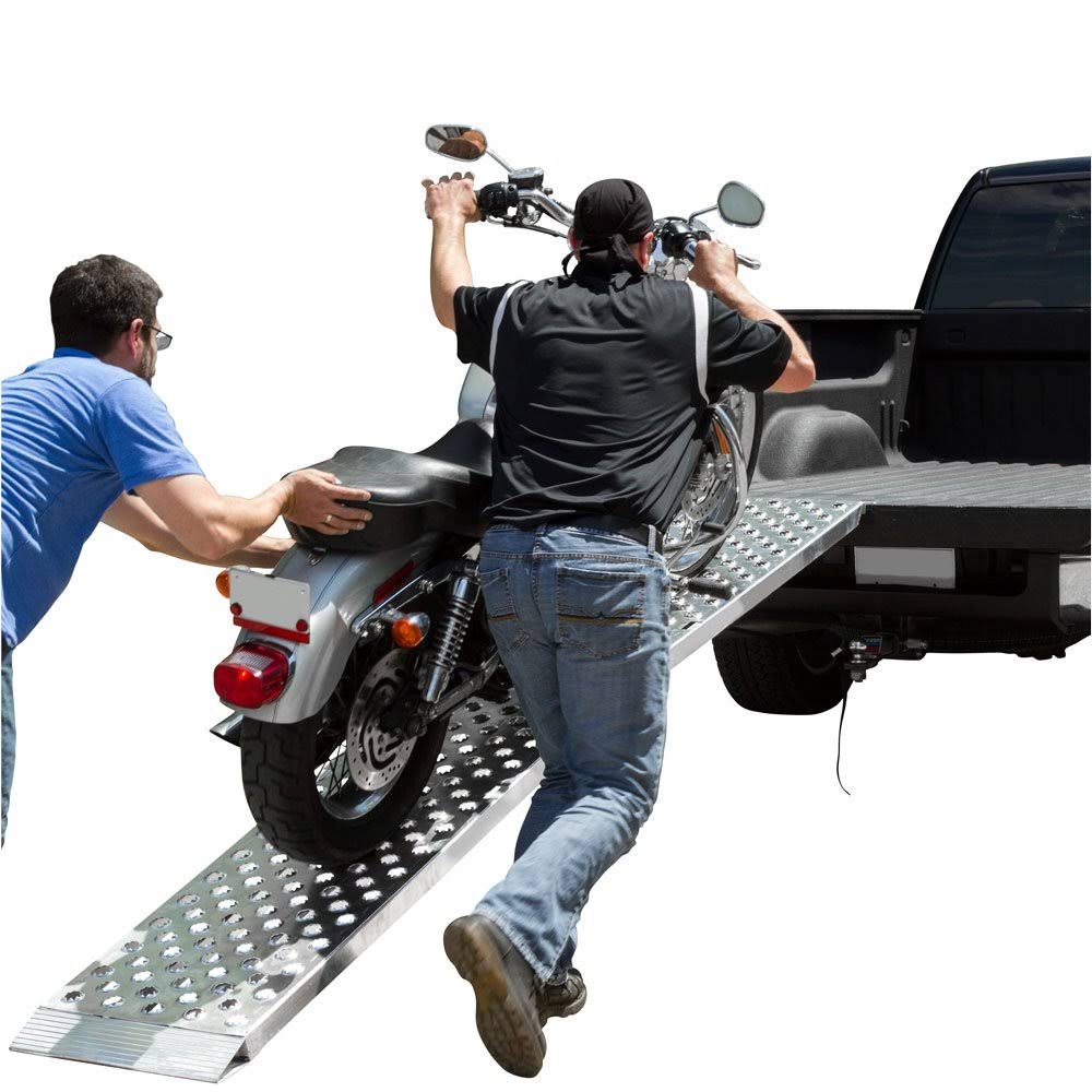 Big Boy EZ Rizer Aluminum Motorcycle Loading Ramp, 10& - Lorphan