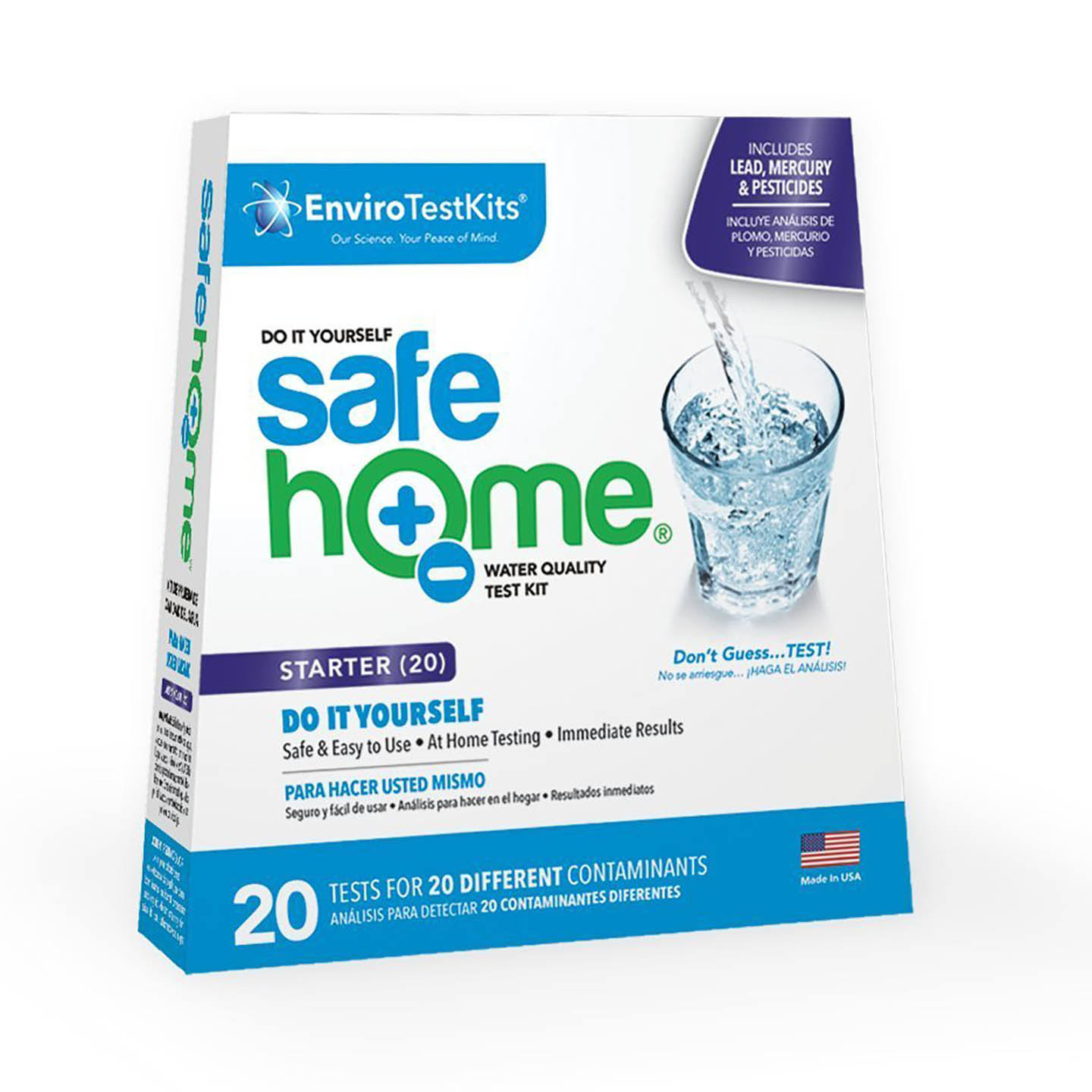 Enviro Test Kits Safe Home Water Quality Test Kit - Lorphan