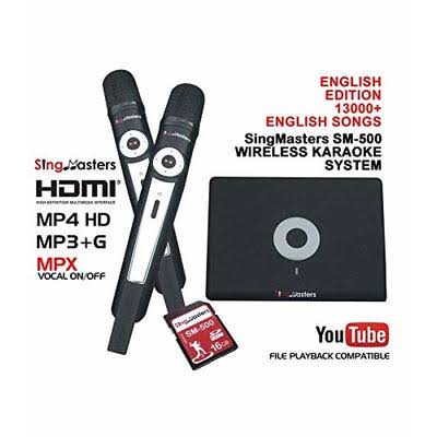 SingMasters Magic Sing English Karaoke Player,13,000+ English Songs ...