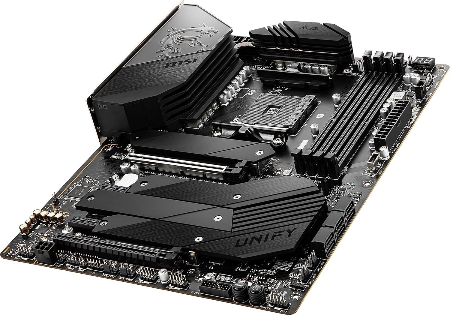 MSI MEG B550 Unify Gaming Motherboard (AMD AM4, DDR4, PCIe 4.0, SATA ...