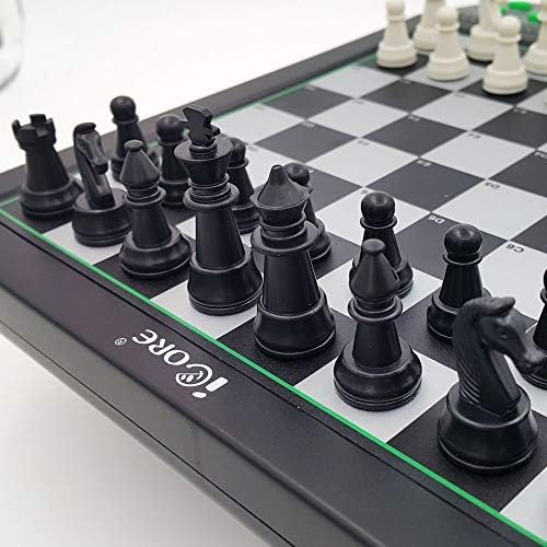 Toys AND Games iCore Electronic Talking Chess Computer Set, Magnetic ...