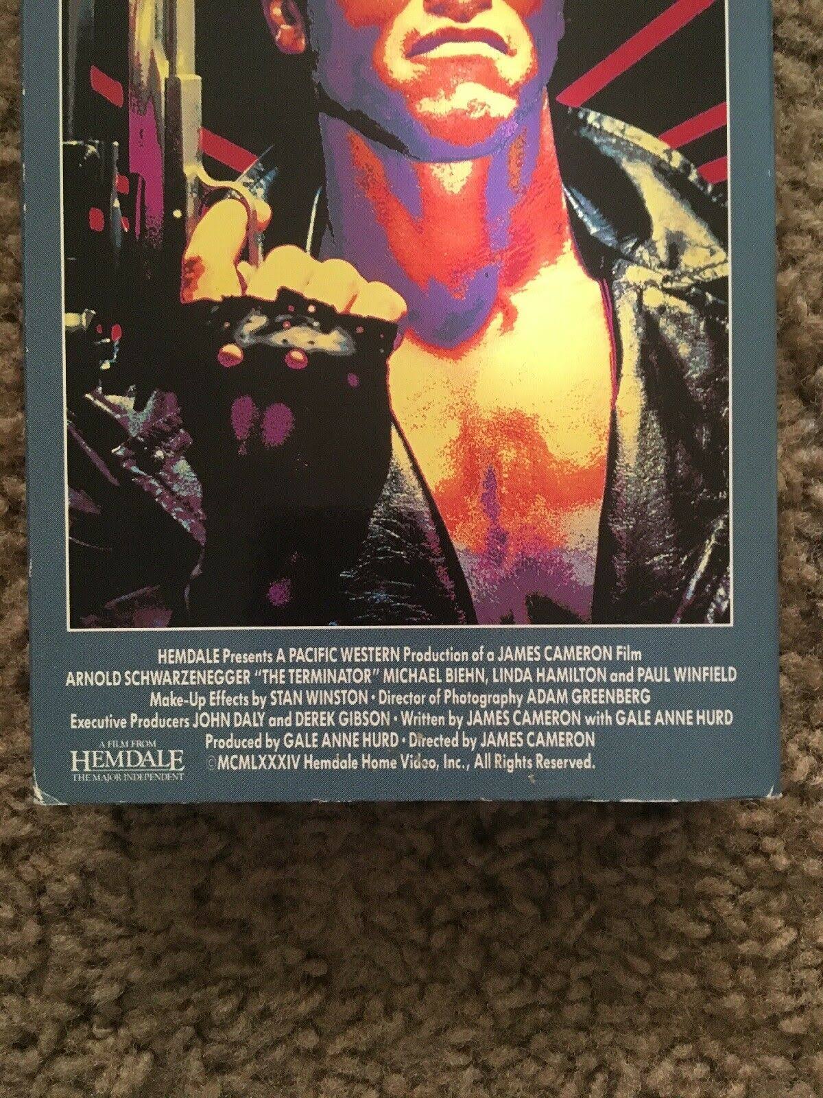 The Terminator (VHS, 1984) Limited Edition Schwarzenegger - Revivalcandy