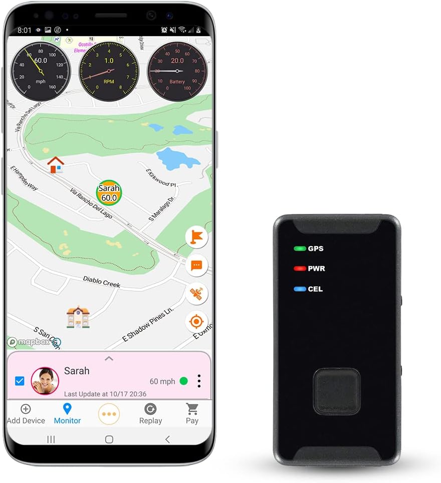 Spectrum Smart GPS Tracker - only 9.95/Month - Mini Real time - for ...