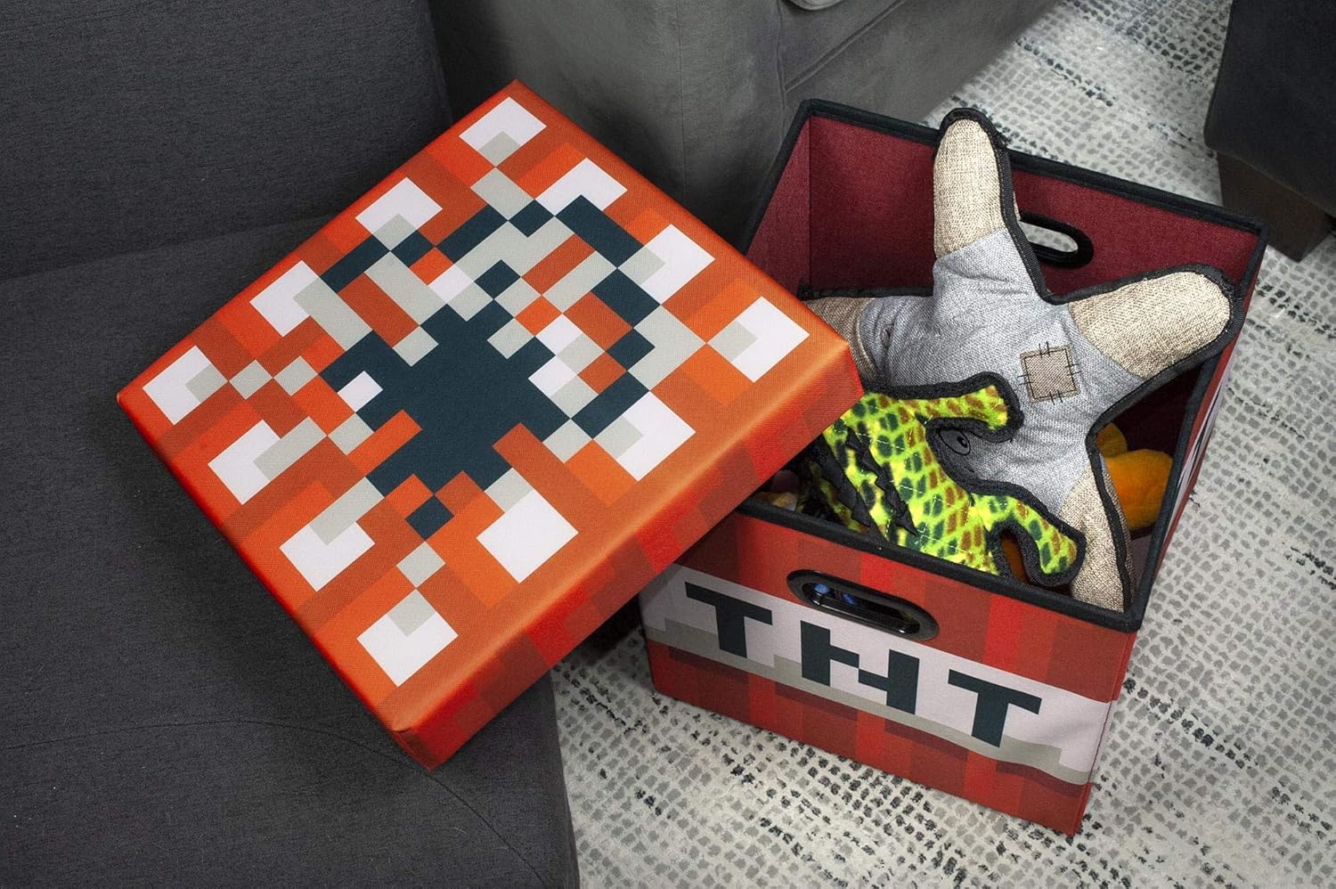 Minecraft TNT Block Storage Cube Organizer | Minecraft Storage Cube ...