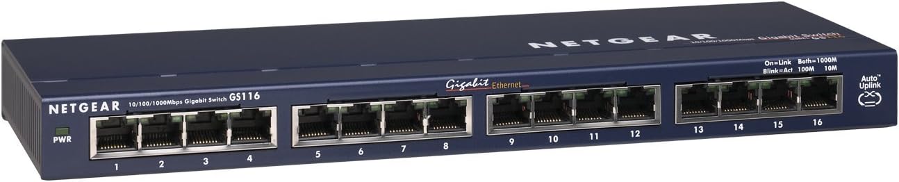 NETGEAR 5-Port Gigabit Ethernet Plus Switch (GS105Ev2) - Managed ...