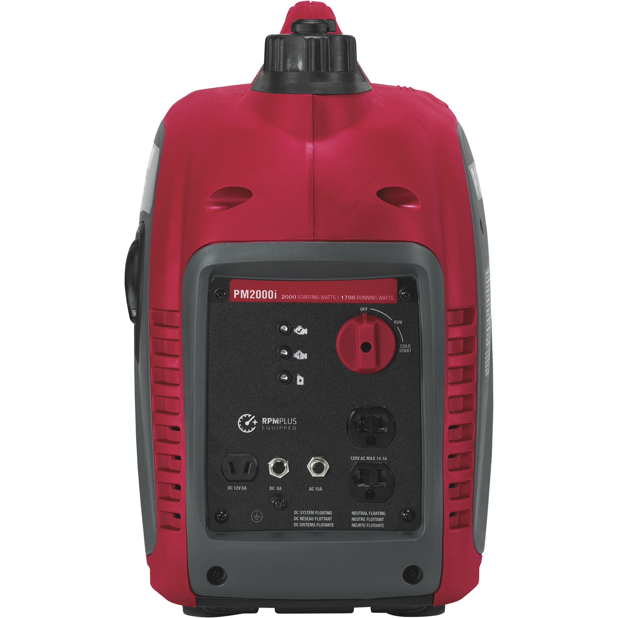 Powermate Portable Inverter Generator, 2000 Surge Watts, 1700 Rated ...