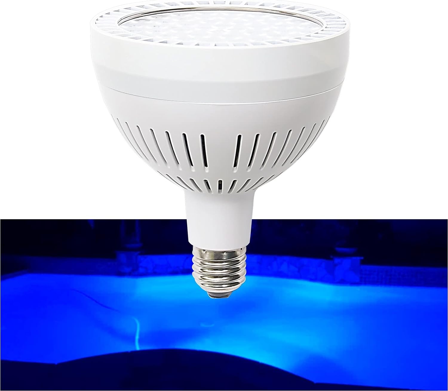 TOVEENEN LED Pool Lights for Inground Pool 120V 40W Blue Pool Light ...