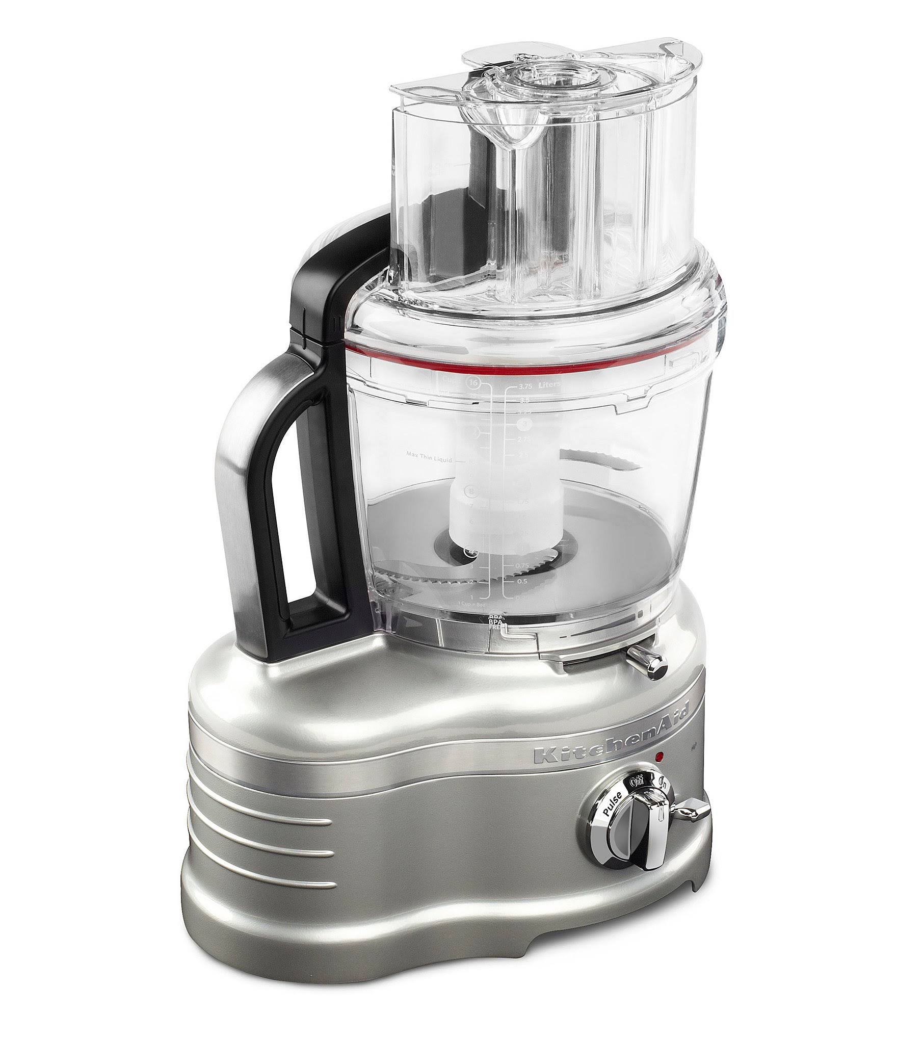 KitchenAid Pro Line 16-Cup Food Processor - Sugar Pearl Silver ...