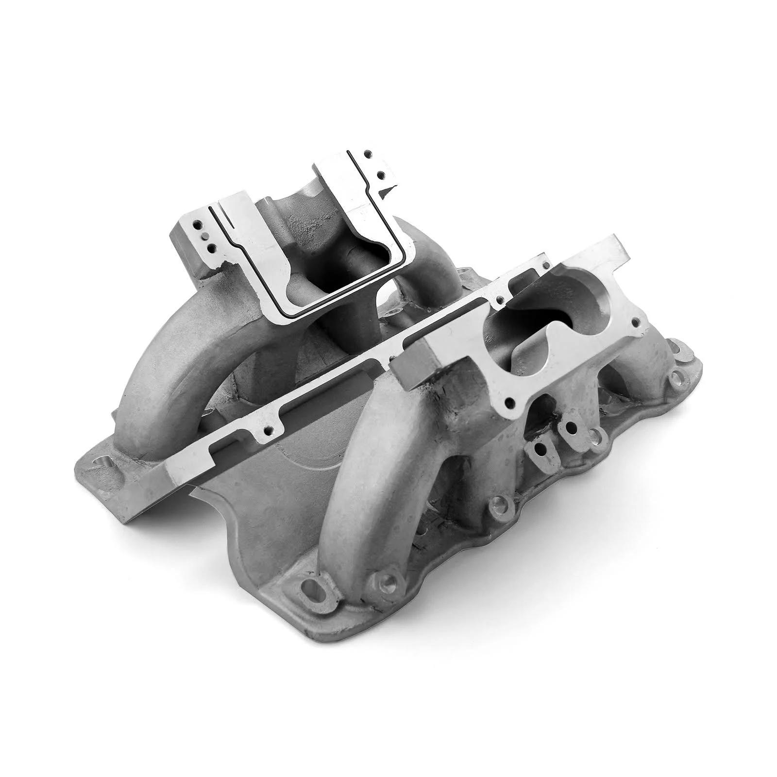 Ford 302 351C Cleveland 3V (4V w/Tongues) Fusion High Rise Intake ...