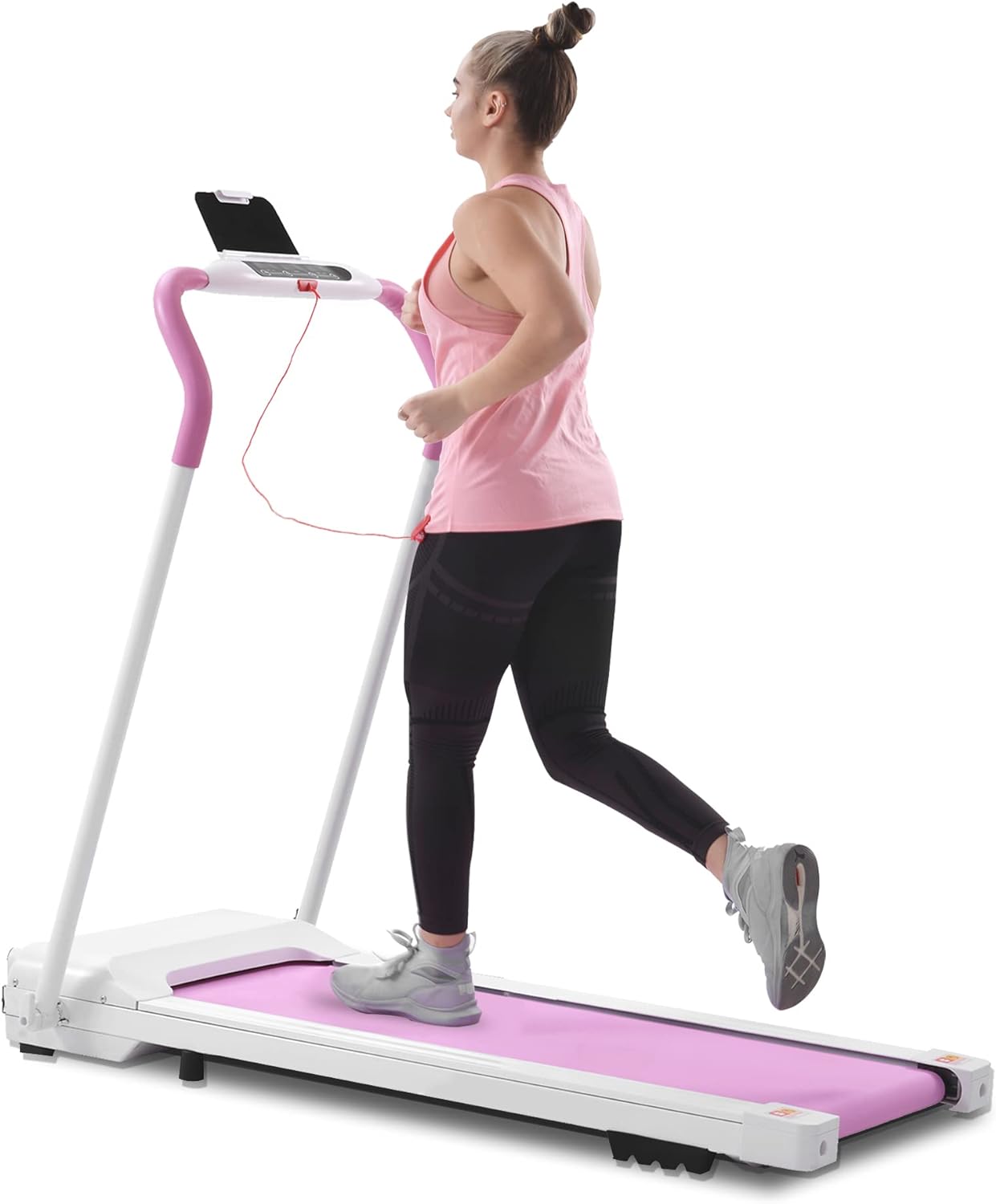 Cardio Training Folding Treadmill for Home - Slim Compact Running ...