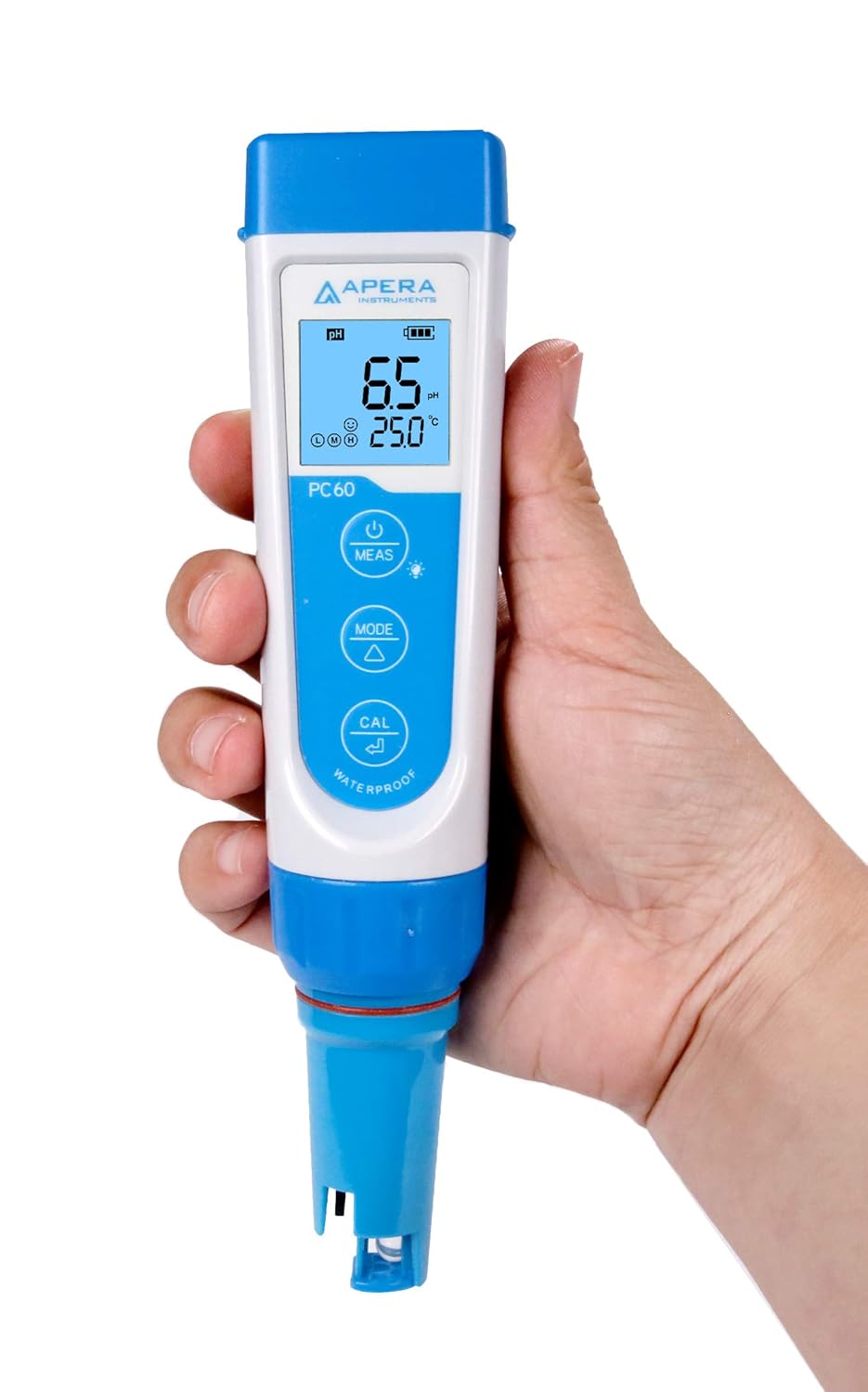 APERA INSTRUMENTS AI316 Premium Series PC60 5-in-1 Waterproof pH/EC ...