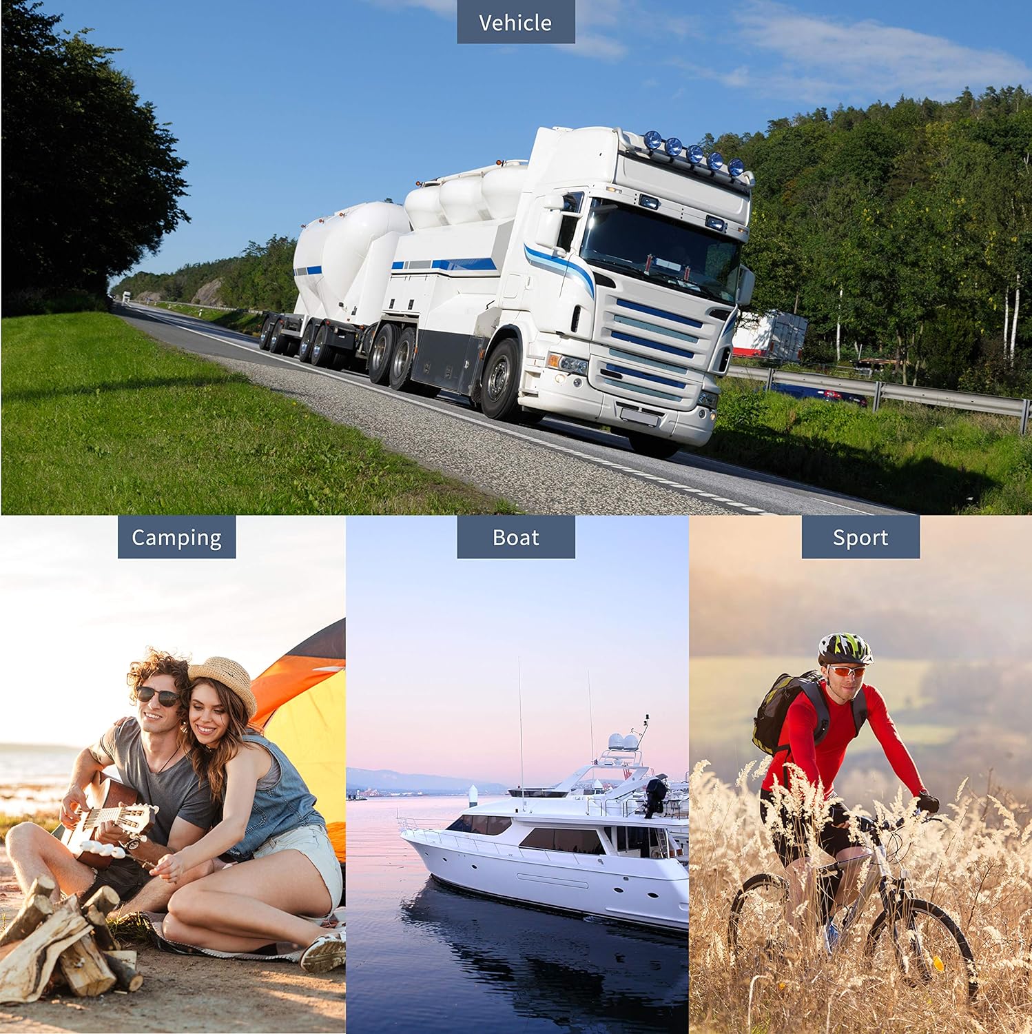 Alpicool T60-LG Dual Temperature Control 12 Volt Refrigerator 63 Quart ...