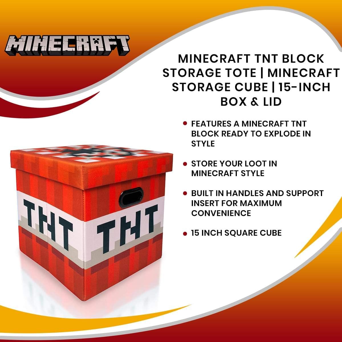 Minecraft TNT Block Storage Cube Organizer | Minecraft Storage Cube ...