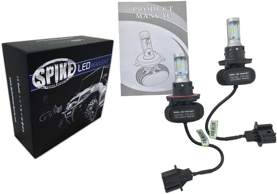 LED Replacement Bulb Kit By Spike (Polaris vehicles) (with LED Filter ...