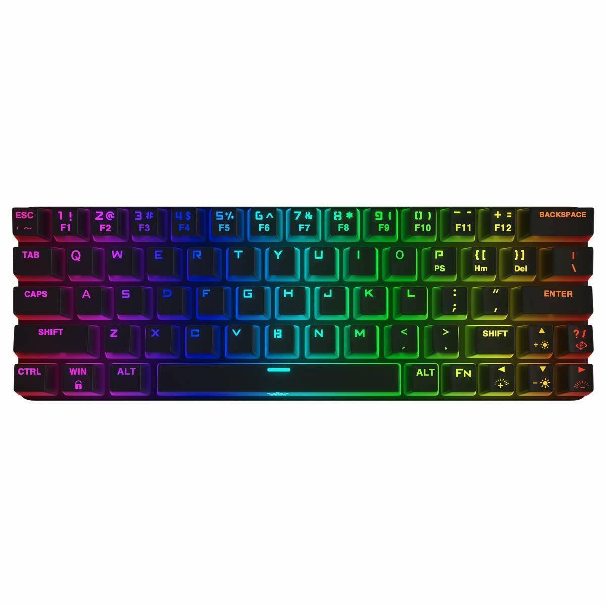 60% Keyboard with Dedicated Arrow Keys, DIERYA Dk63 Wireless Wired ...