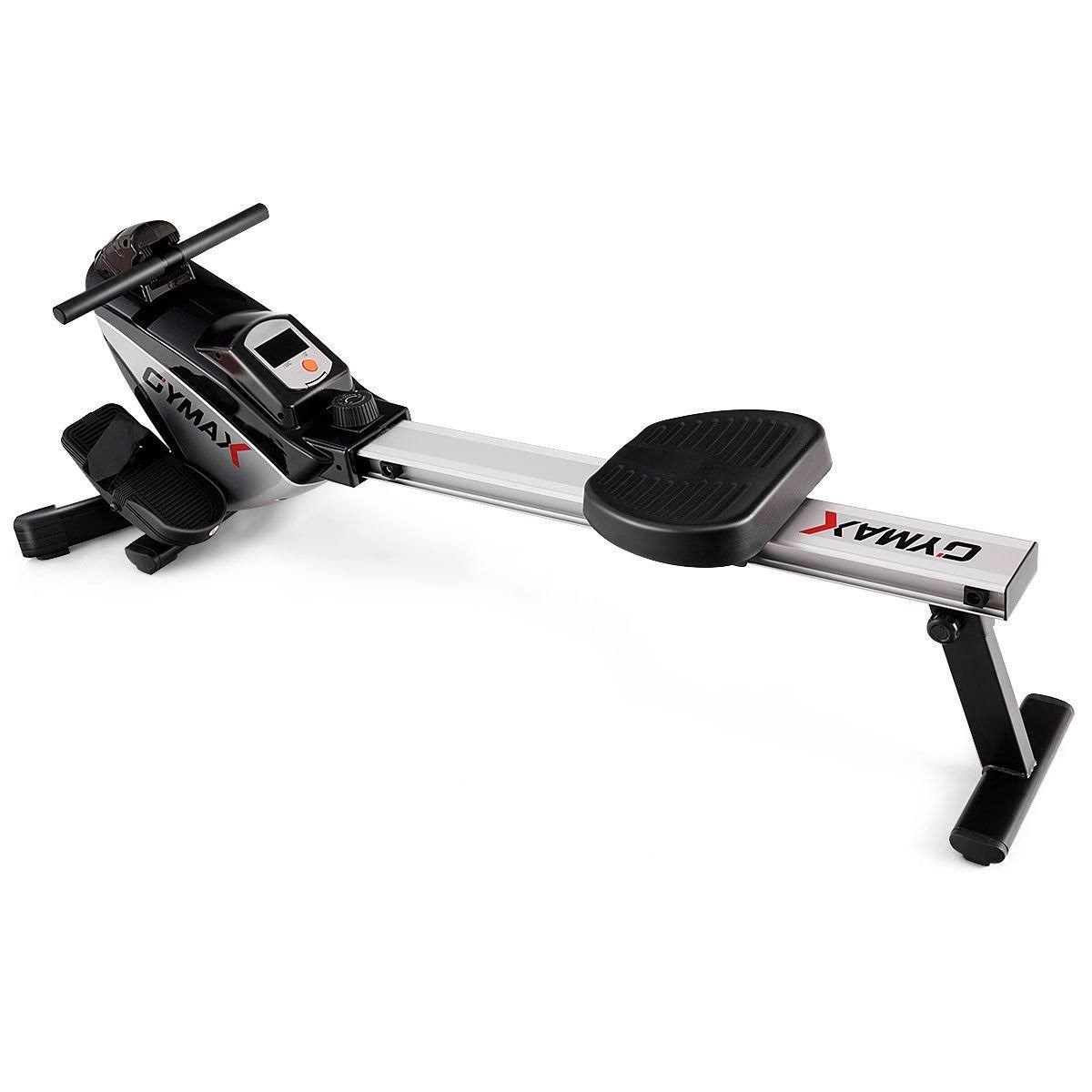 Folding Magnetic Rower Exercise Cardio Adjustable Resistance - Revivalcandy