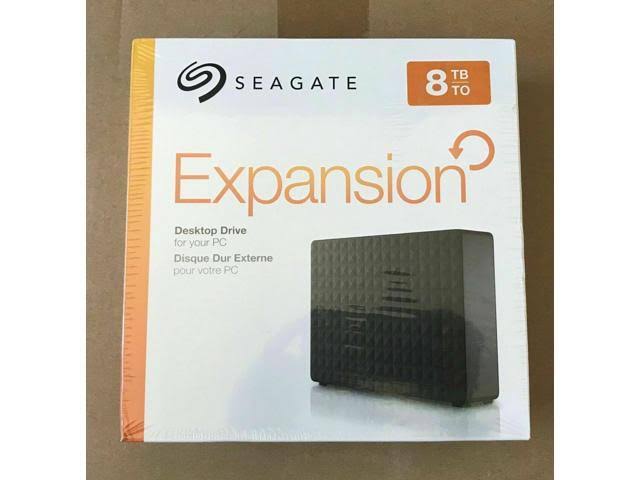 Seagate Expansion Desktop 8TB External Hard Drive HDD USB 3.0 for PC Laptop New - Revivalcandy