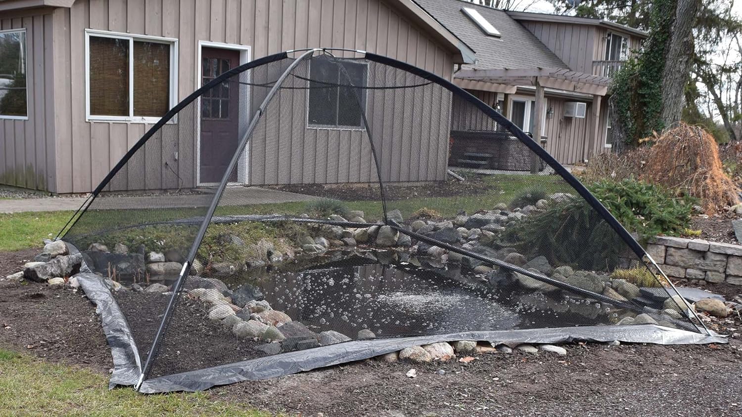 Water Gardens & Ponds PCT1014 Pond Garden Cover Protective Net Tent ...