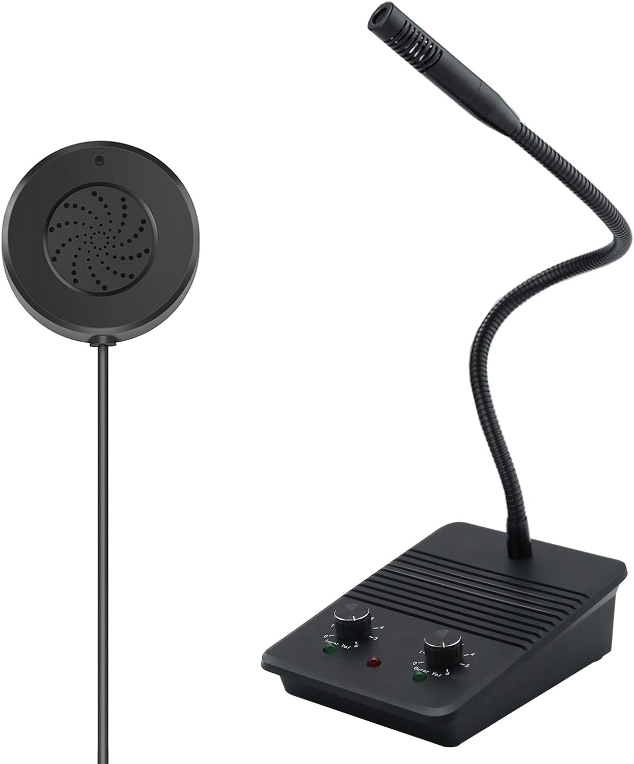 Window Speaker Intercom System Anti-Interference Dual-Way ...