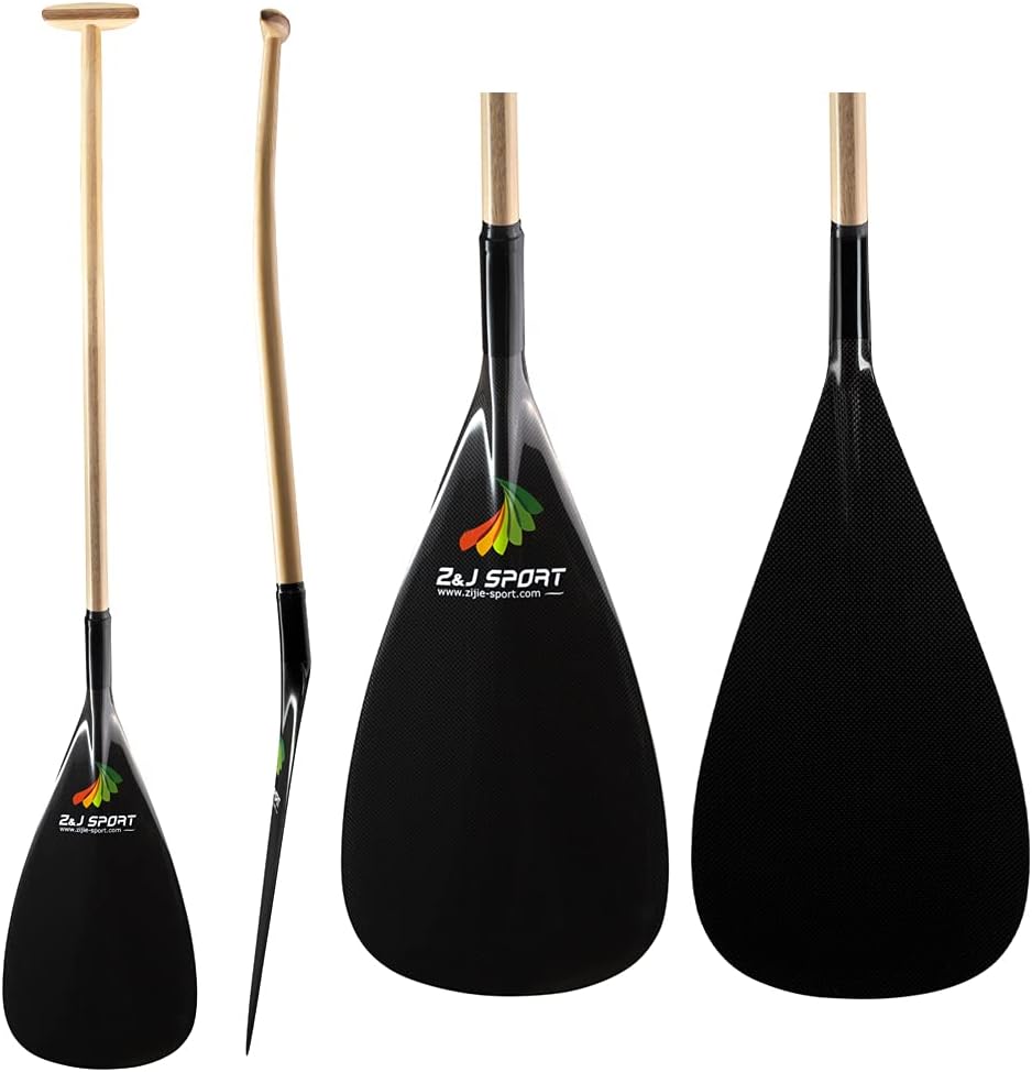 Water Sports Outrigger Canoe Paddle, Tahiti Hybrid OC Paddle with ...