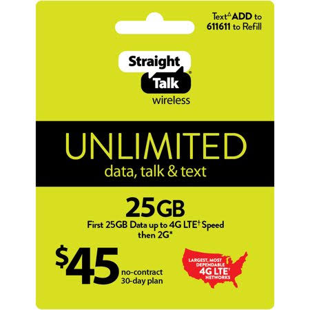 Straight Talk Unlimited Flex Plan Airtime Card - Revivalcandy