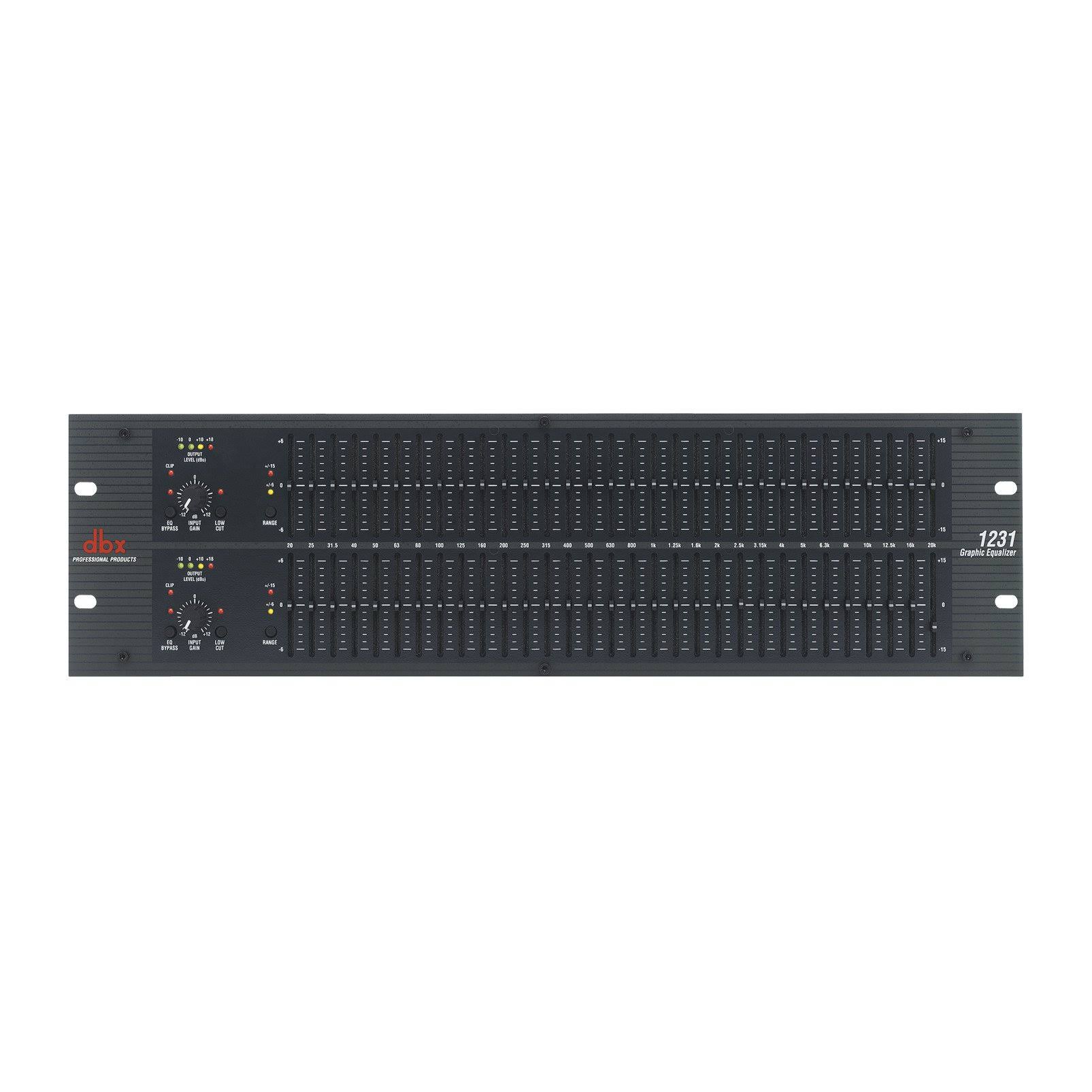 DBX 1231 Dual-Channel, 31-Band Graphic Equalizer - Revivalcandy