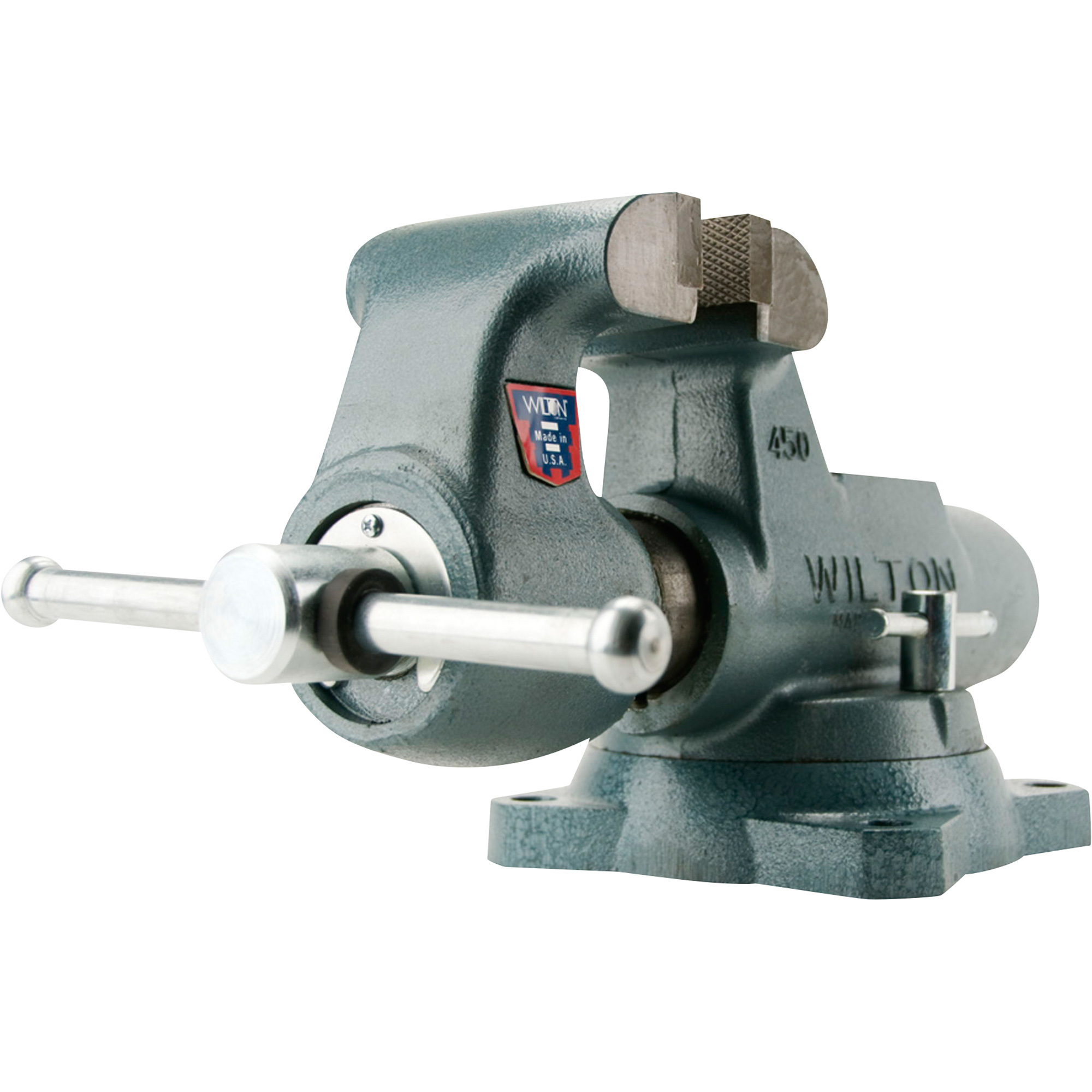 Wilton Machinist Round Channel Bench Vise, 6in. Jaw Width, Model# 600S ...