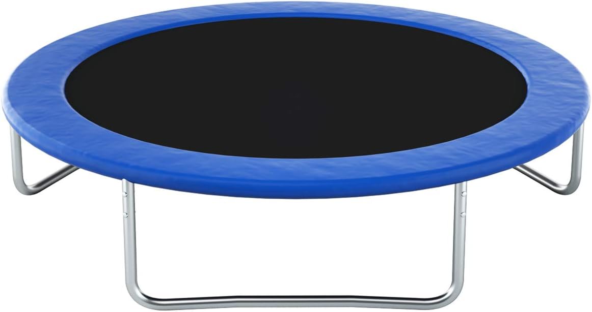 Giantex 8Ft Trampoline, ASTM Approved Outdoor Trampoline w/ Safety ...