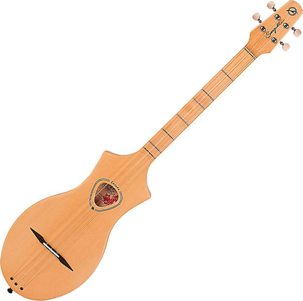 Seagull Merlin Spruce SG Dulcimer Guitar, Natural - Revivalcandy