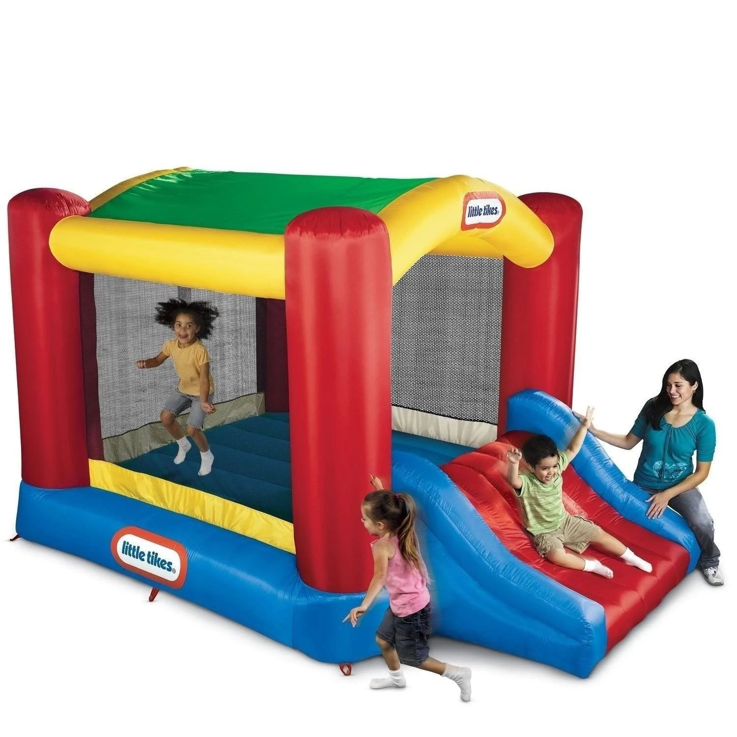 Little Tikes Shady Jump N Slide Bouncer - Revivalcandy