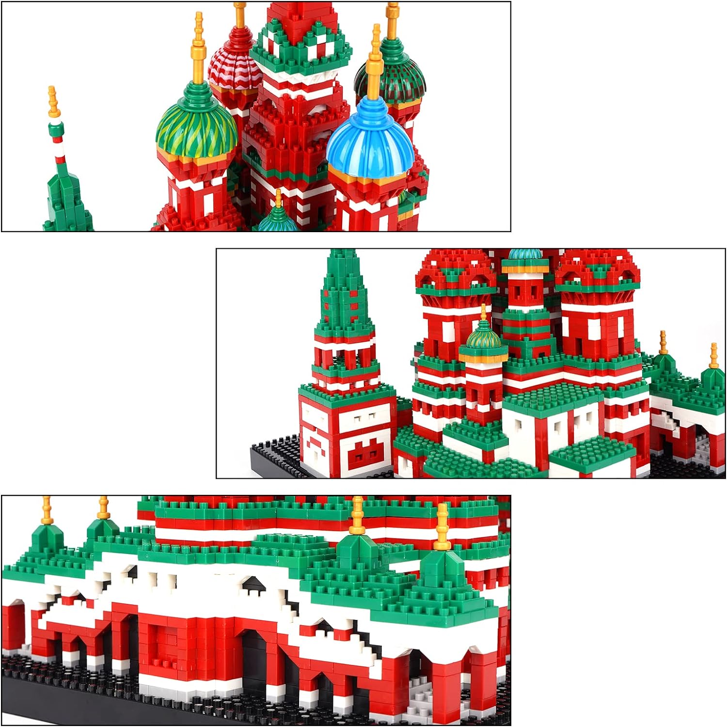 Stacking Blocks Building Block Set, Saint Basil's Cathedral ...