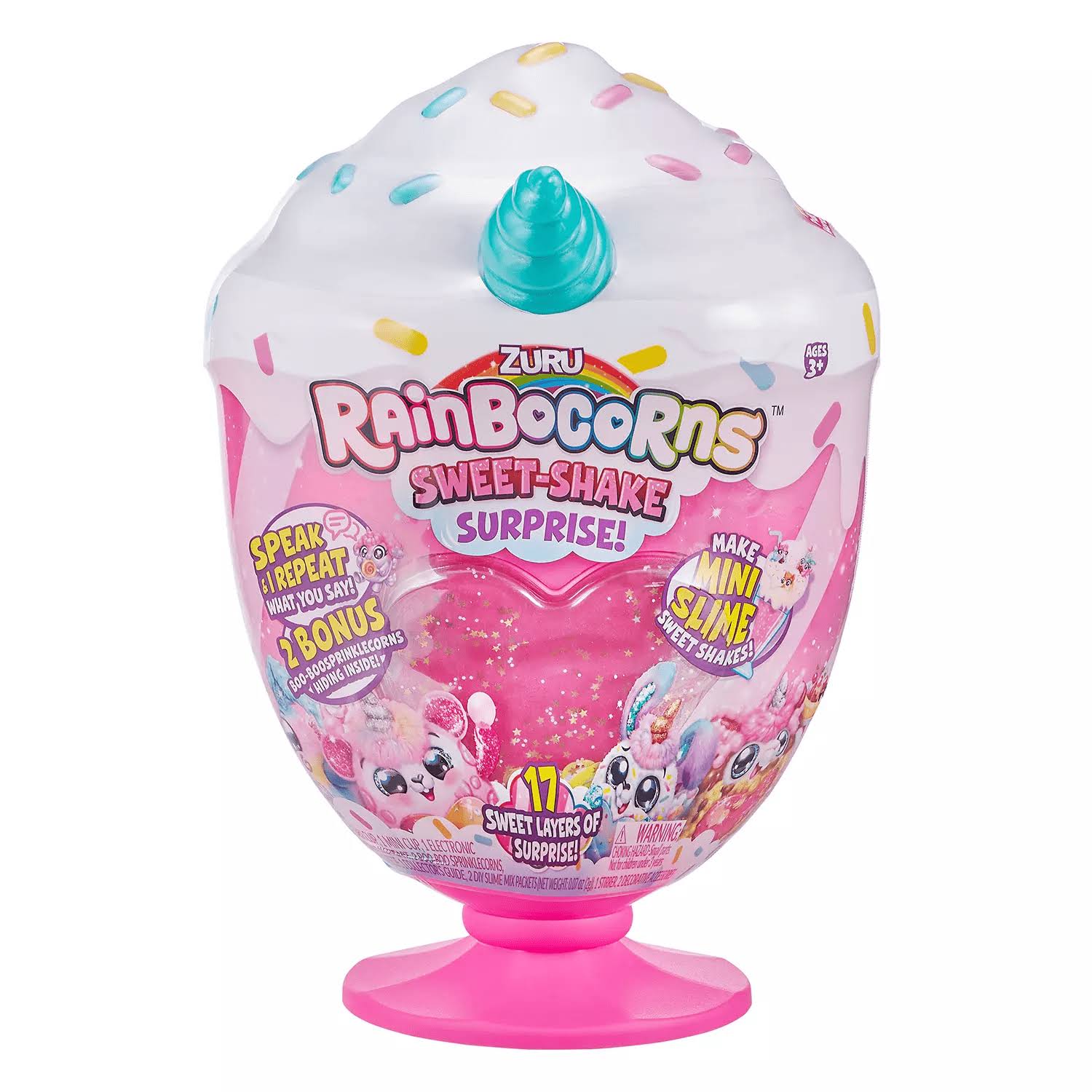 Zuru Rainbocorns - Sweet Shake Surprise Series ,1 Bonus 2 pc. Boo ...