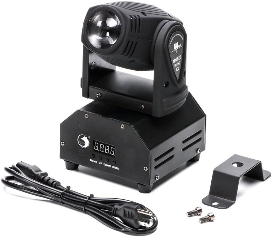 U`King LED Moving Head Light RGBW Beam Lights with DMX for Live Show DJ ...