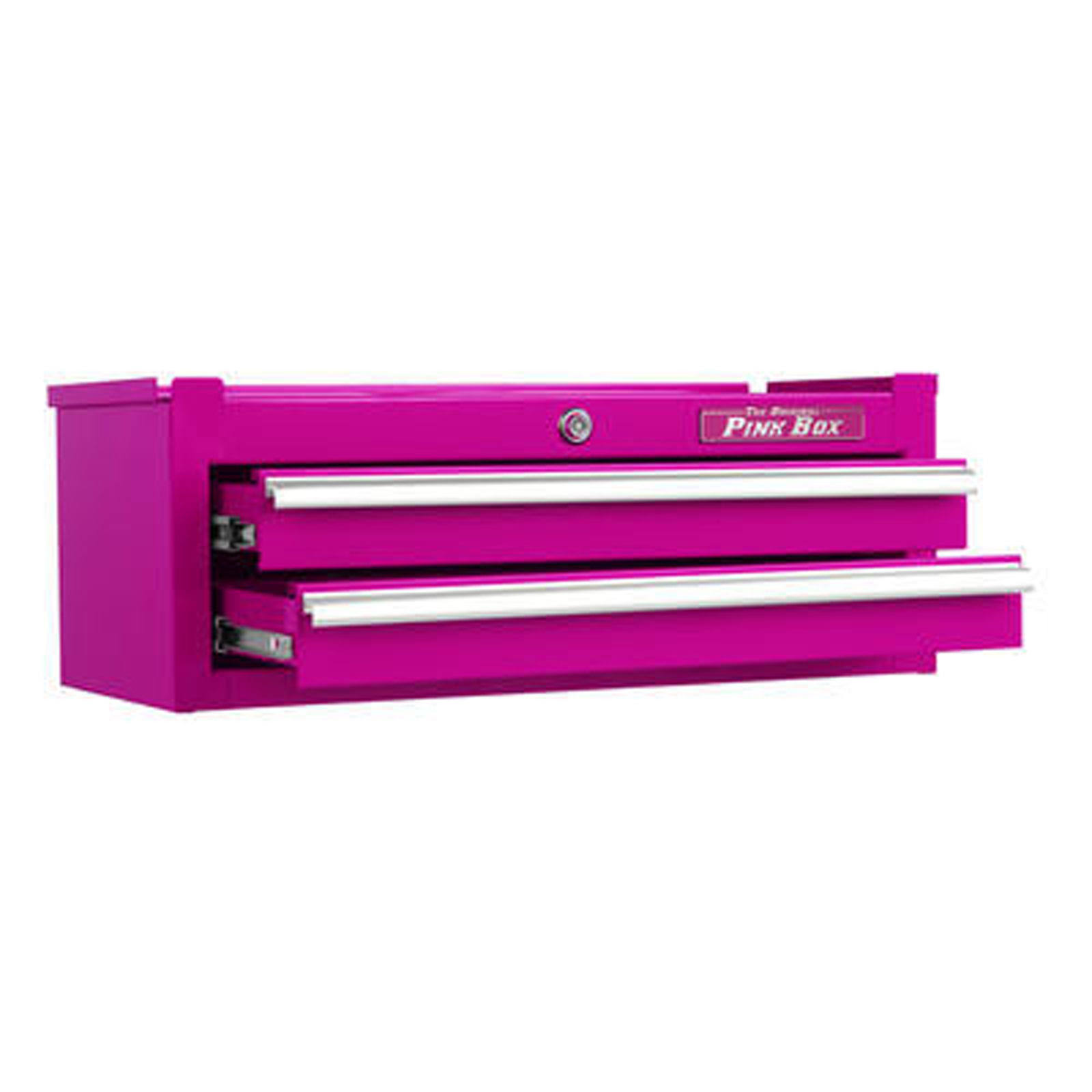 The Original Pink Box 26-inch 2-Drawer Intermediate Pink Tool Chest ...