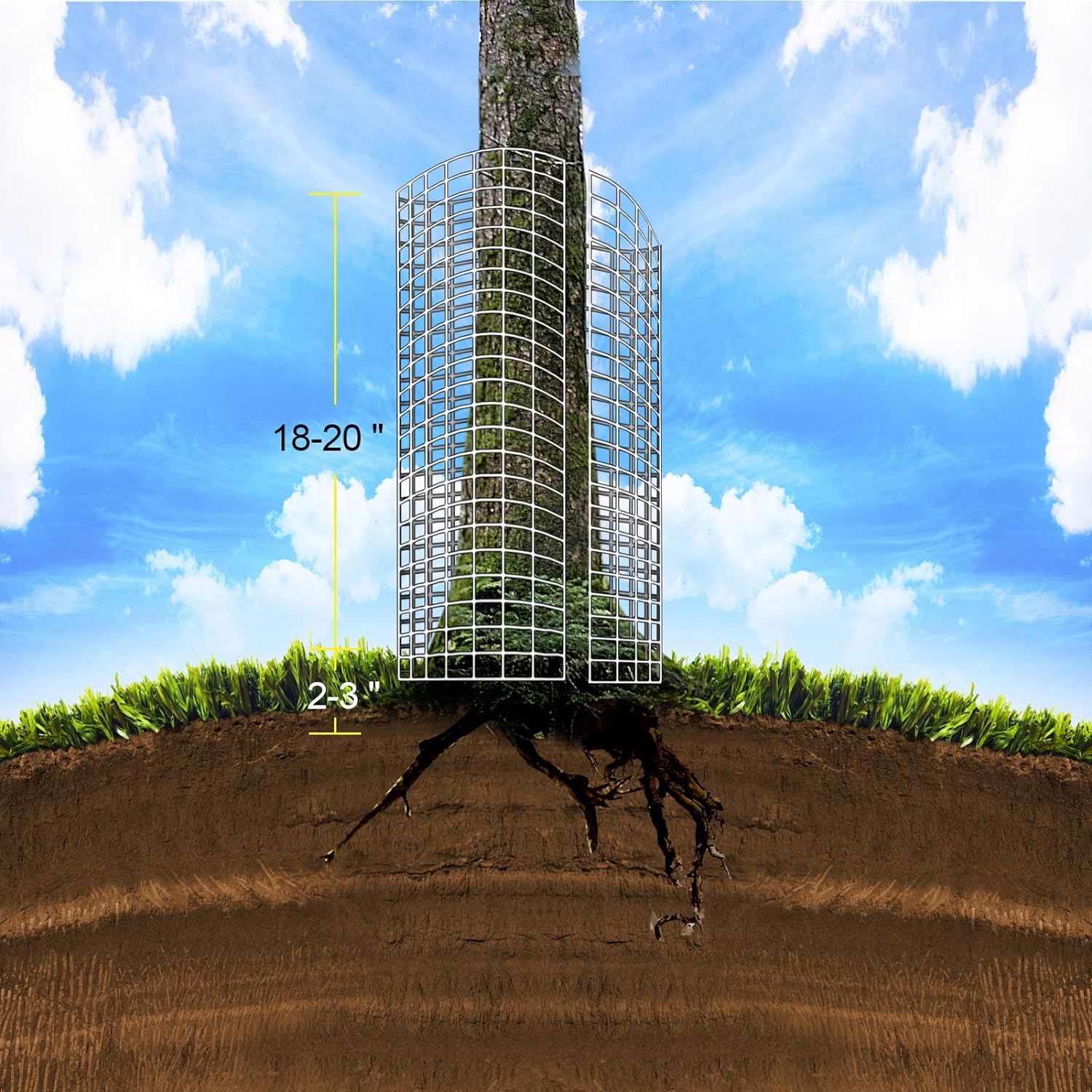 Hardware Cloth - 48'' x 40' Welded Cage Wire Chicken Fence mesh, 1/2 ...